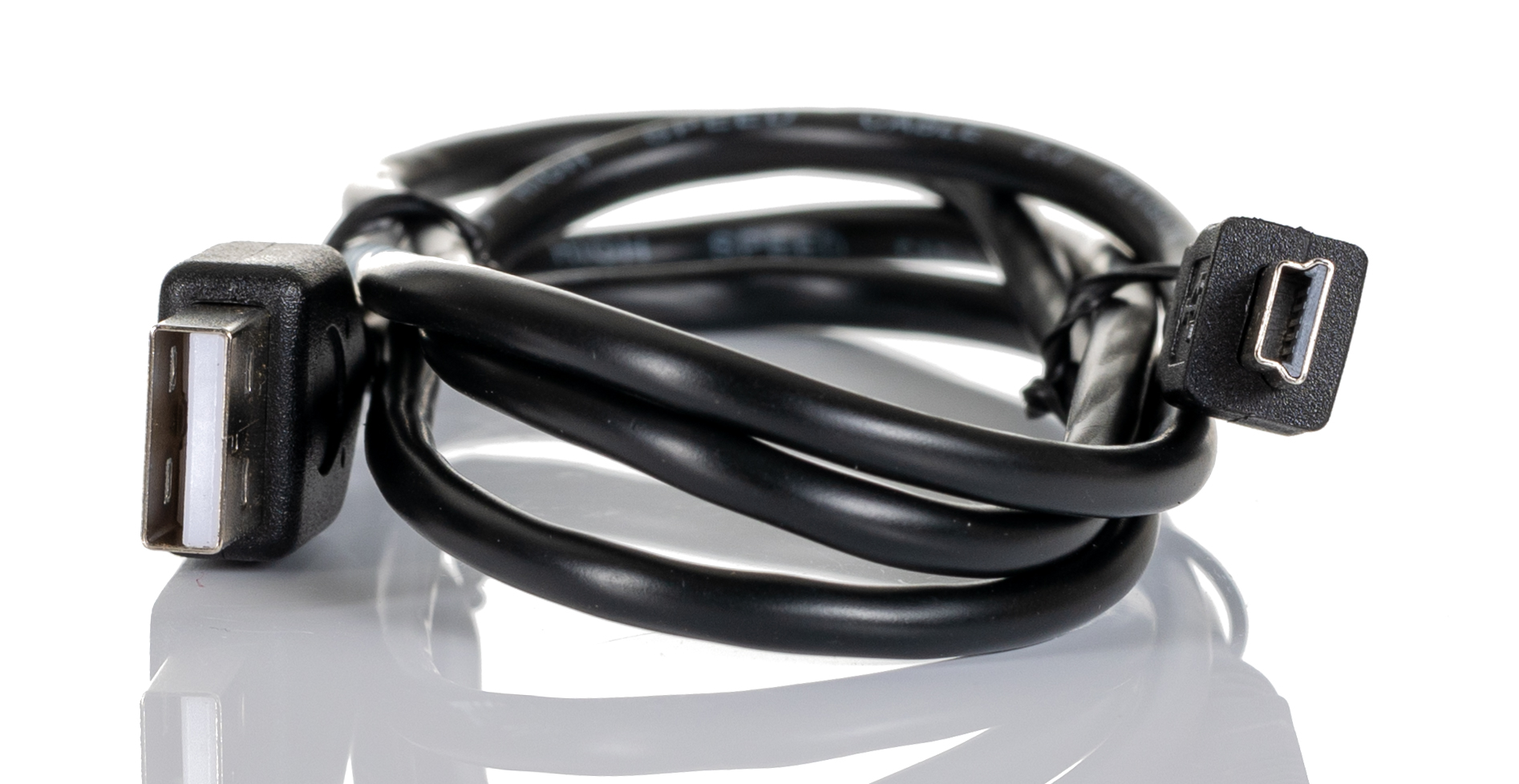 RS PRO USB 2.0 Cable, Male USB A to Male Mini USB B Cable, 1m | RS