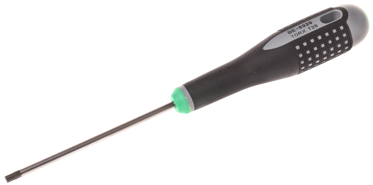 Bahco Torx Screwdriver T20 Tip 100 mm Blade 222 mm Overall