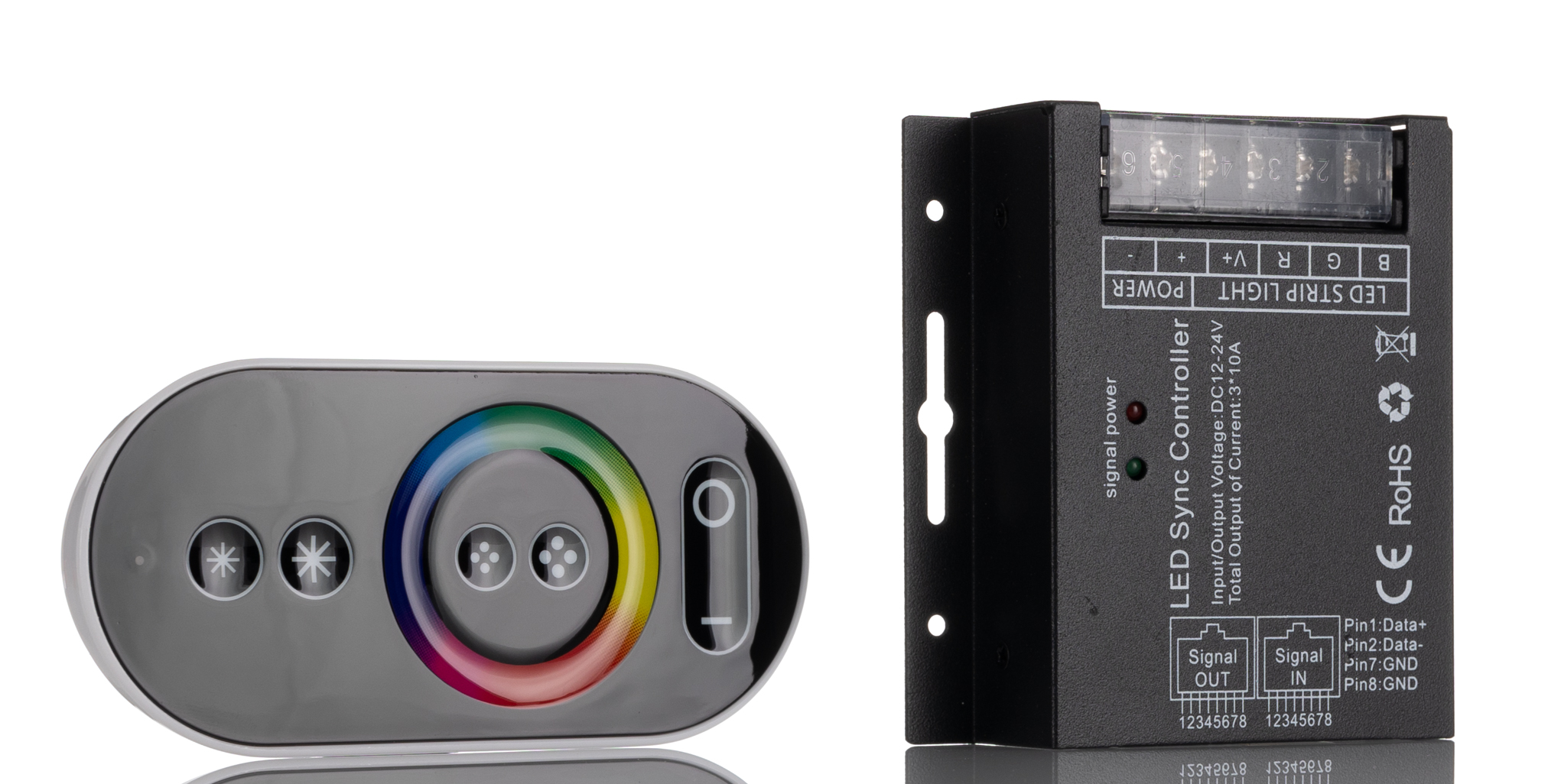 RS PRO Lighting Controller LED Controller, Infrared, Wall Mount, 12 → ...