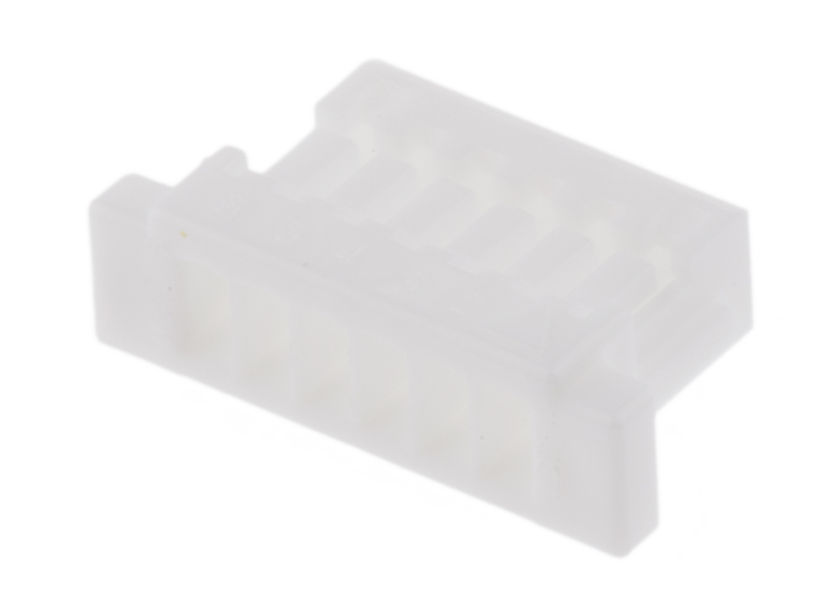 JST コネクタハウジング 6極 ピッチ：1mm 1列 SHR-06V-S-B | RS