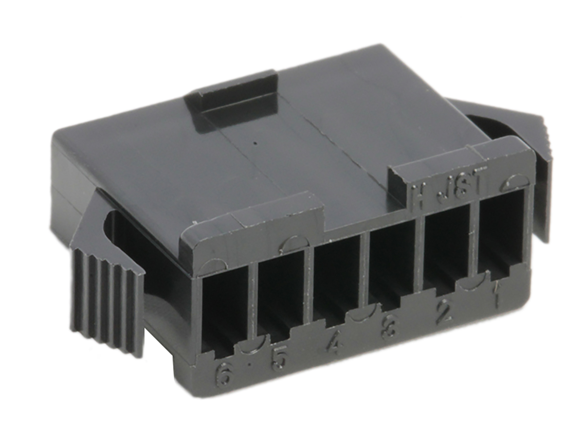 SMP-06V-BC | JST Male Connector Housing, 6 Way, 1 Row | RS