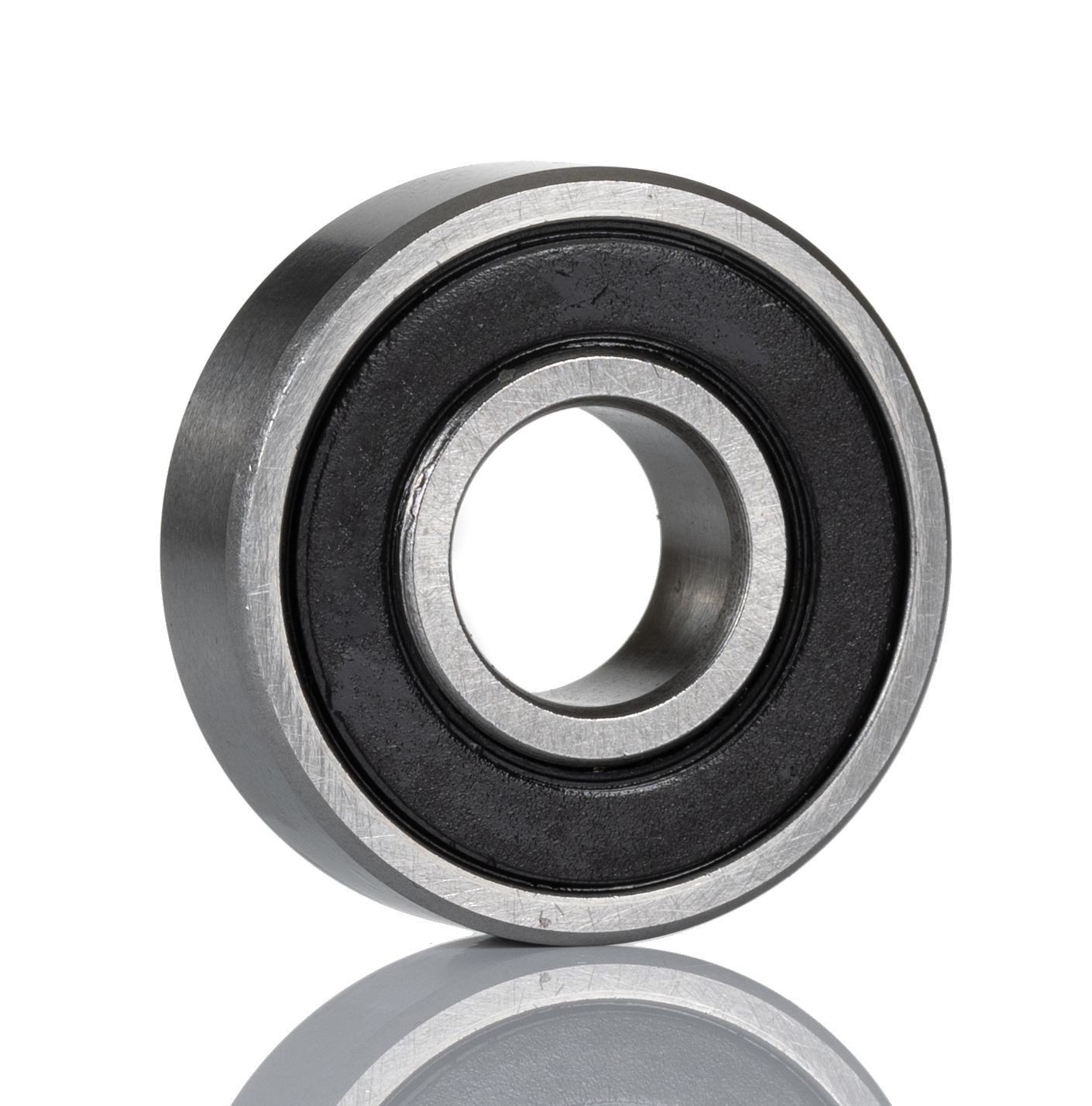 RS PRO 6006-2RS Single Row Deep Groove Ball Bearing- Both Sides Sealed 30mm I.D, 55mm O.D | RS