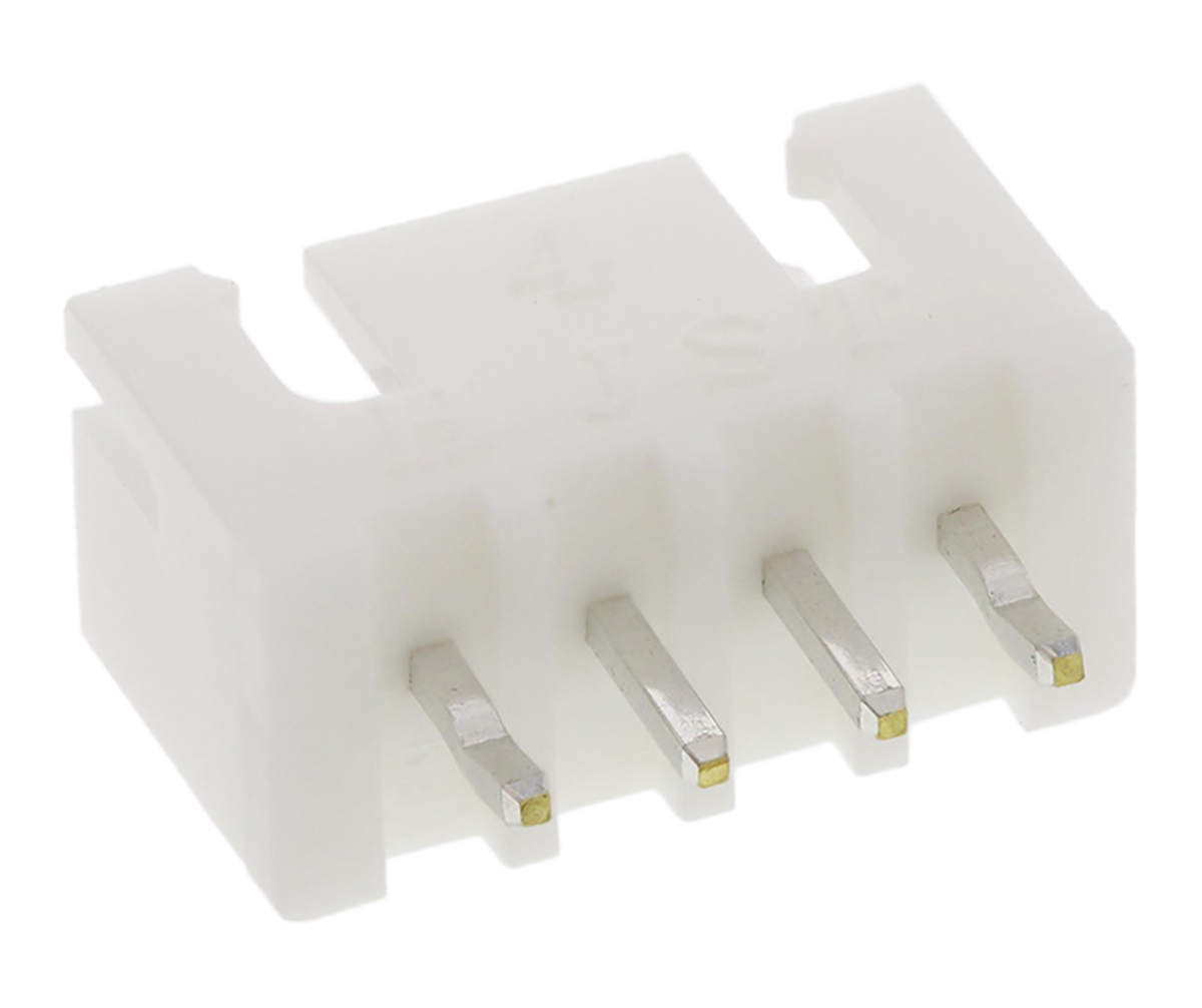 JST 基板接続用ピンヘッダ 4極 2.5mm 1列 B4B-XH-A(LF)(SN) | RS