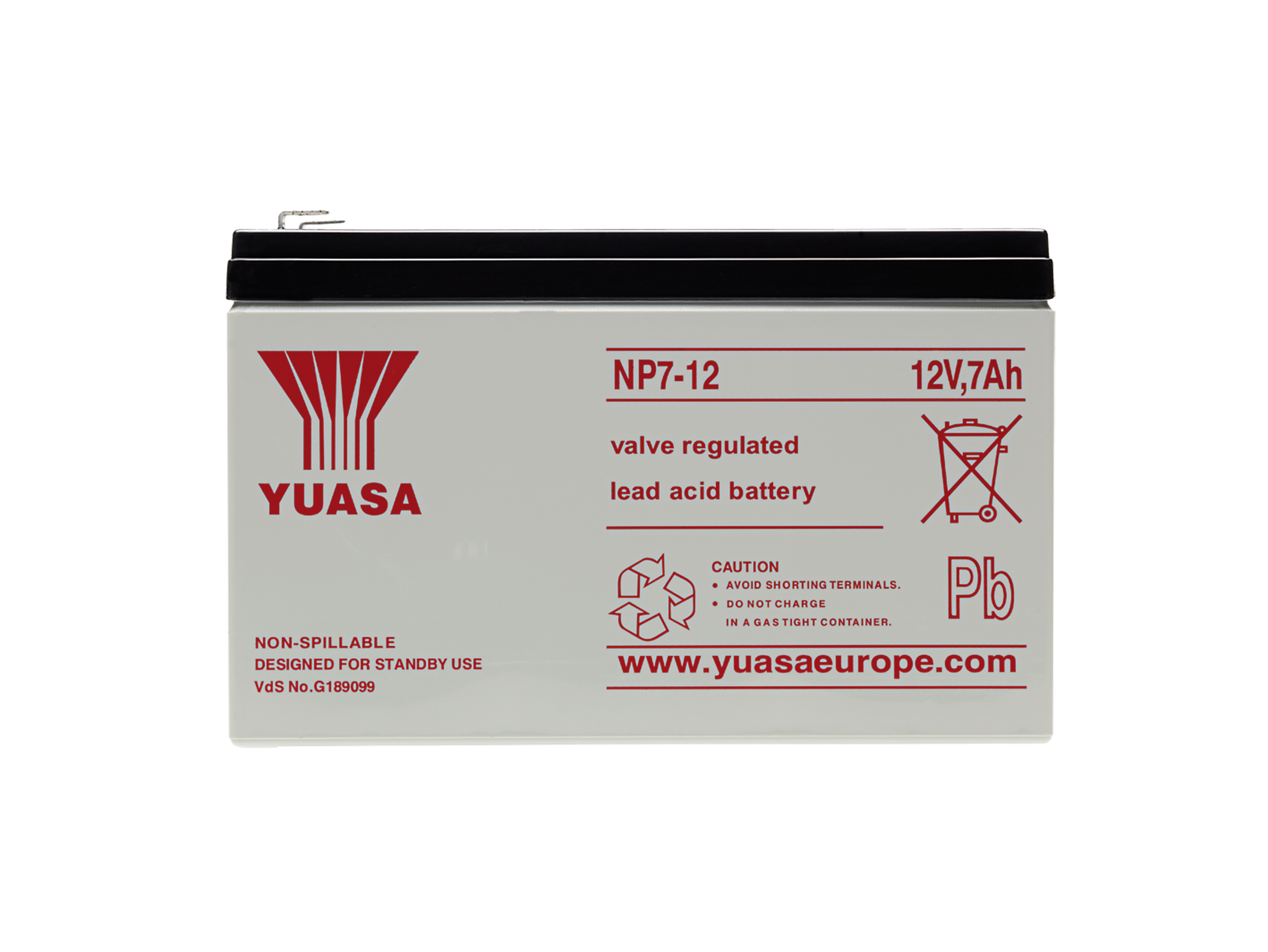 Sealed lead acid battery 12v 7ah store