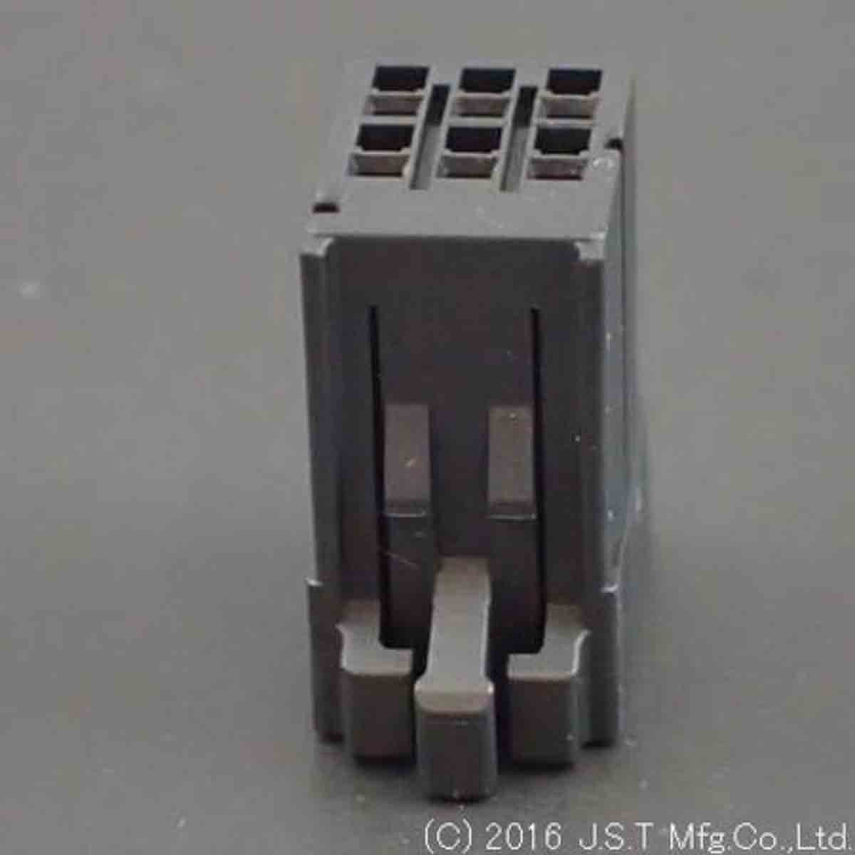 JST 基板用コネクタハウジング 6極 ピッチ：2.5mm 2列 J21DF-06V-KY-L | RS