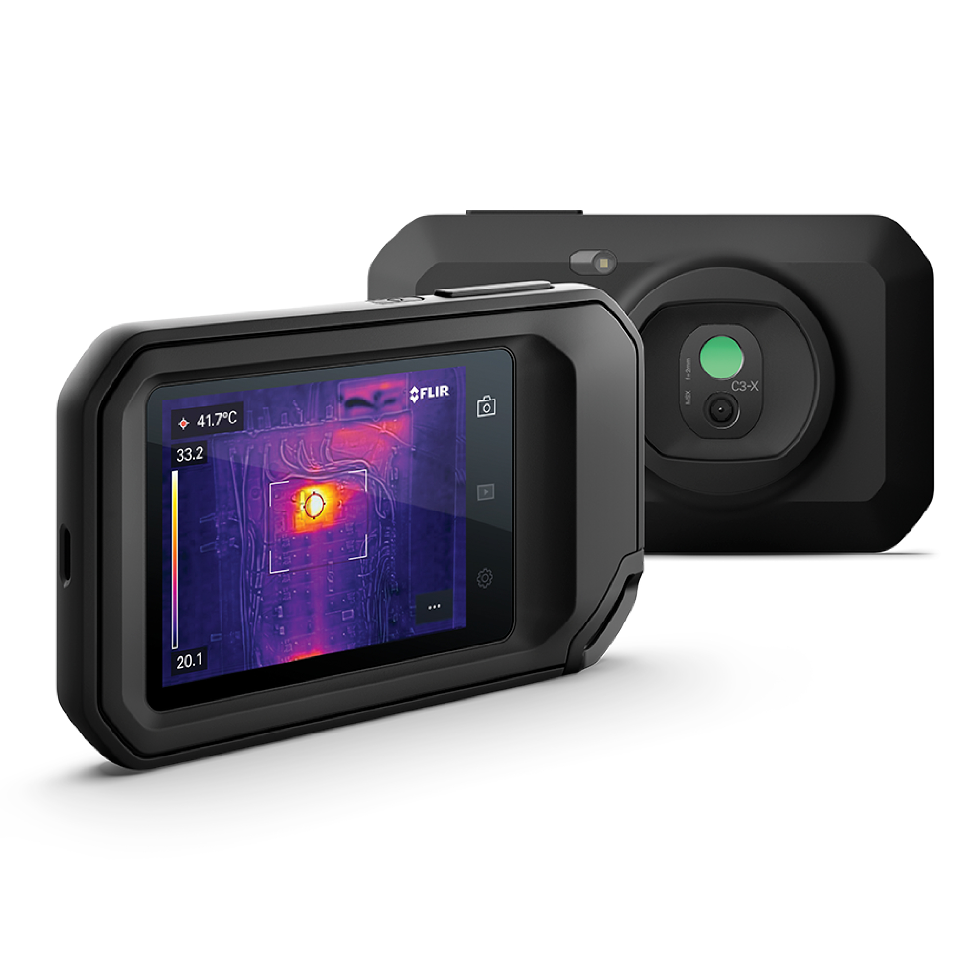FLIR C3-X (incl. Wi-Fi) | FLIR C3-X Thermal Imaging Camera with WiFi, -20 → +300 °C, 128 x ...