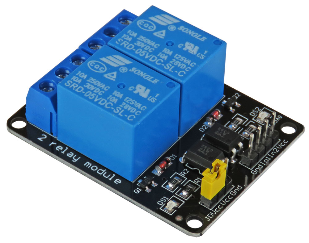 TTL-RELAY02-5V | Seeit TTL-RELAY02 Relay for Relay Control Card for Arduino, AVR, PIC, Raspberry ...