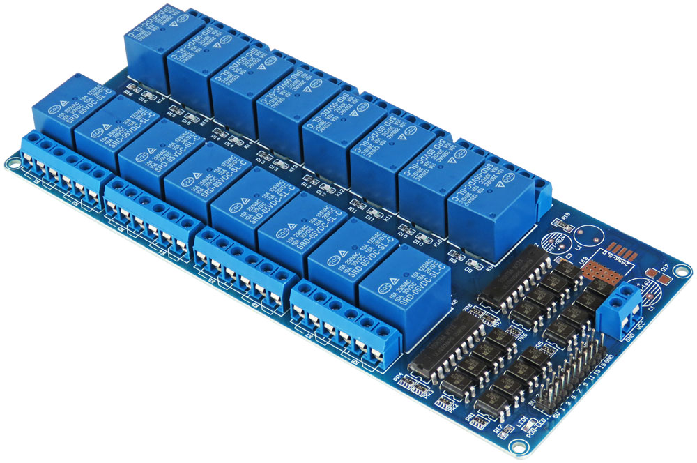 Seeit TTL-RELAY16-5V Relay for Relay Control Card for Arduino, AVR, PIC, Raspberry Pi, TTL | RS