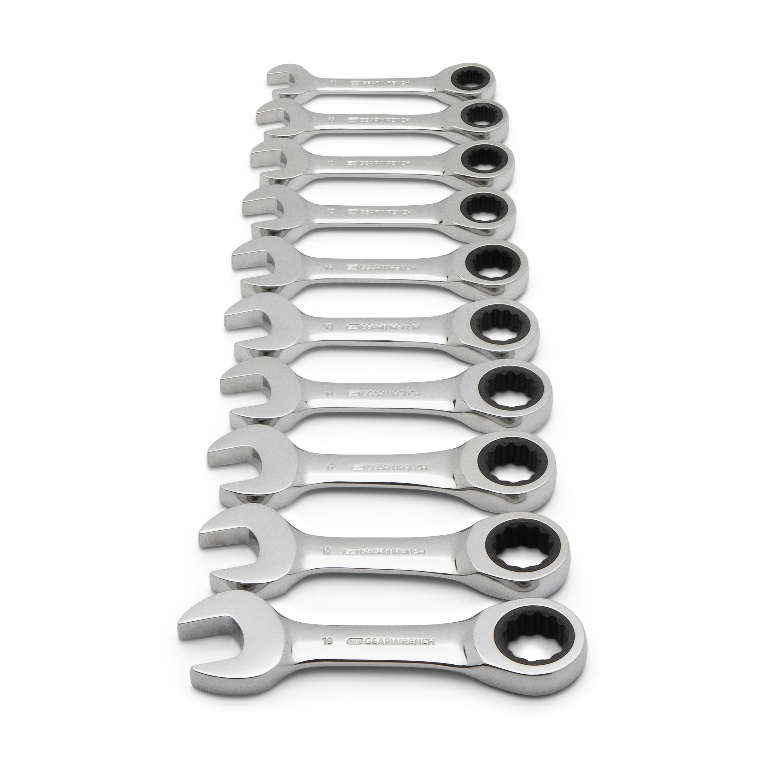 Gearwrench sae combination ratcheting wrench set store
