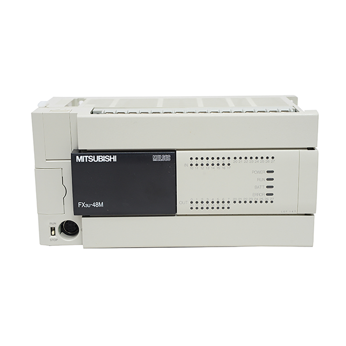 FX3U-48MR/DS | Mitsubishi FX3U Series Logic Module, 24 V dc Supply, Relay Output, 24-Input, Sink ...