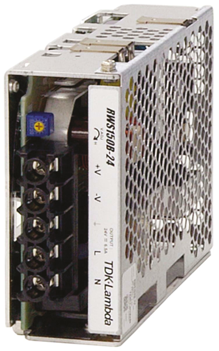 TDK-Lambda Switching Power Supply, RWS150B-12, 12V dc, 13A, 156W, 1 Output, 120 → 370 V dc, 85 → ...
