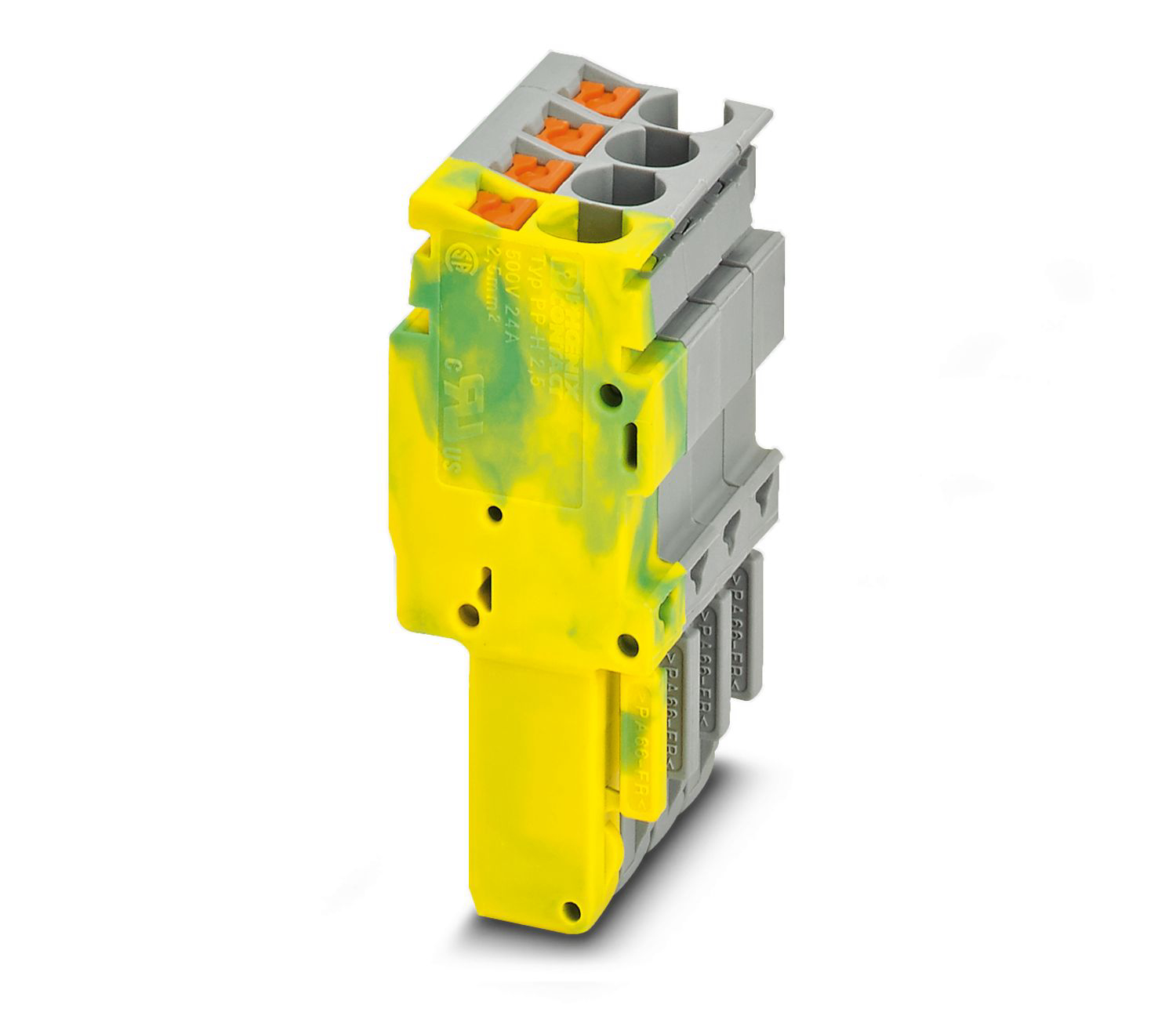3209896 | Phoenix Contact Pluggable Terminal Block, Plug, Push In ...
