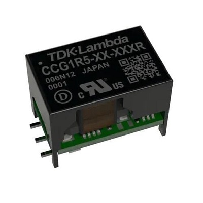 CCG1R5-12-15SR-RS | TDK-Lambda CCG Isolated DC-DC Converter, 15V dc/, 4.5 → 18 V dc Input, 1.5W ...
