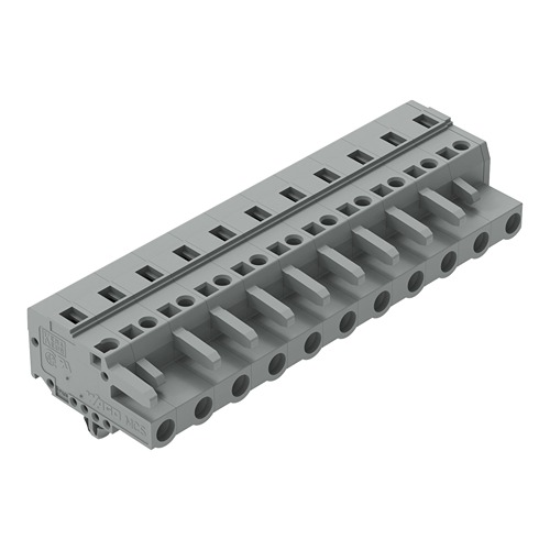 231-211/008-000 | WAGO 231 Series Pluggable Connector, 11-Pole, Female, 11-Way, Snap-In, 16A | RS