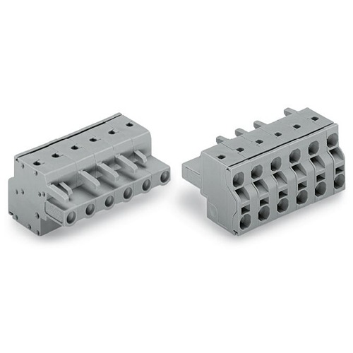 231-2212/026-000 | WAGO 231 Series Pluggable Connector, 12-Pole, Female, 12-Way, Snap-In, 16A | RS