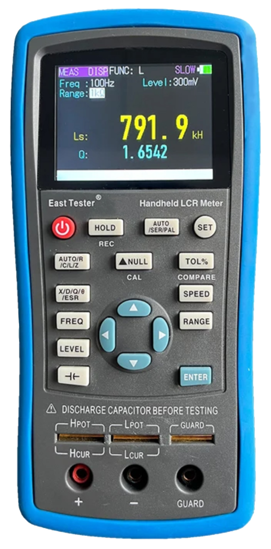 Seeit ET432 Handheld LCR Meter 20000mF, 20000, 2kH | RS