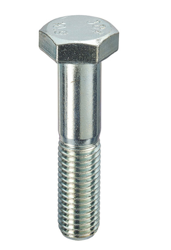 RS PRO Bright Zinc Plated Steel, Hex Bolt, M16 x 60mm | RS