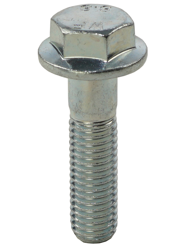 RS PRO Bright Zinc Plated Steel, Serrated Flange Bolt, M6 x 25mm | RS