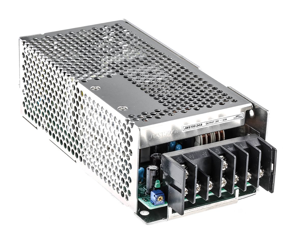 JWS 150 24A HFP | TDK-Lambda Embedded Switch Mode Power Supply SMPS, 24V dc, 6.5A, 150W, 1 ...