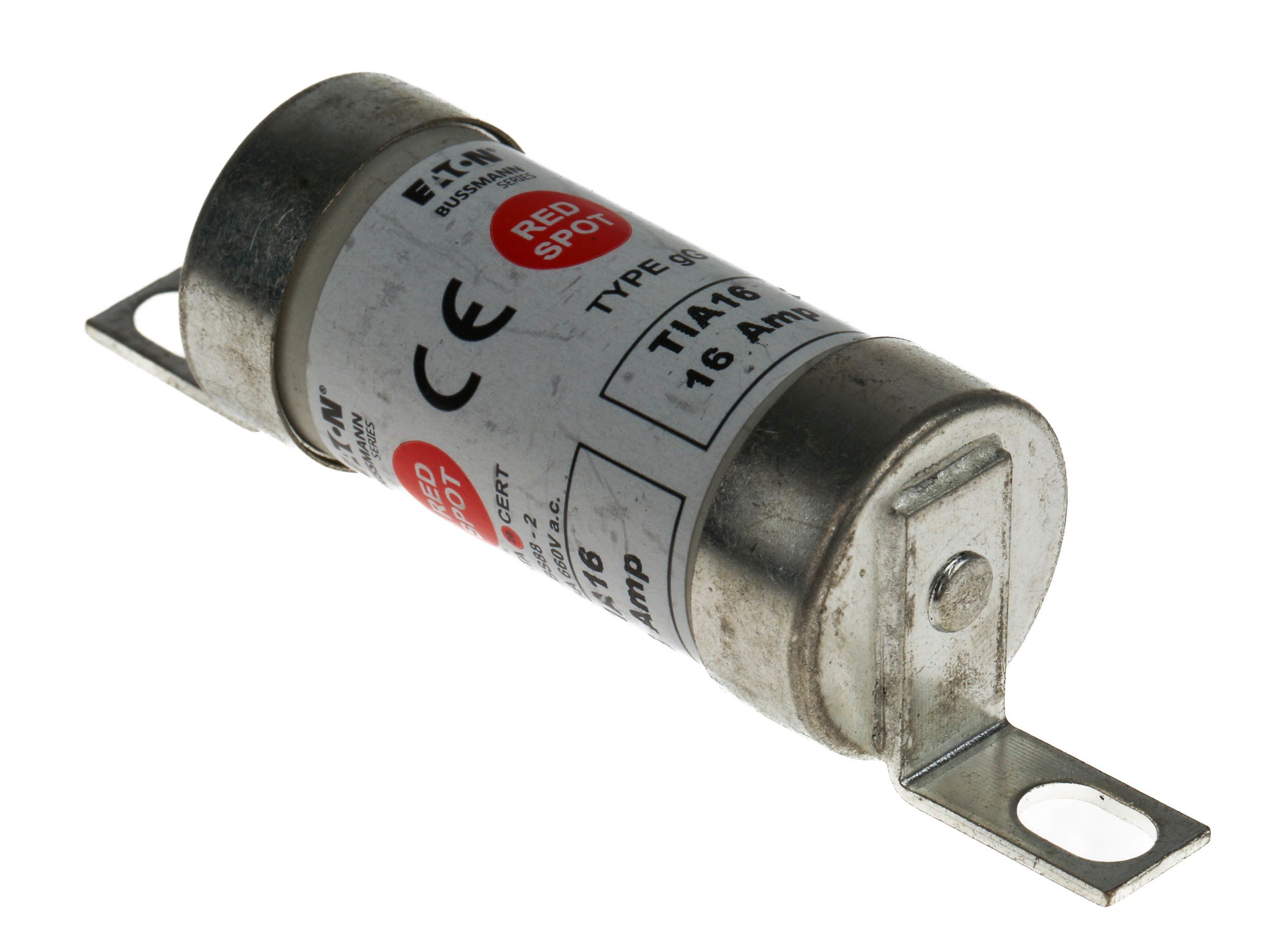TIA16 | Eaton 16A British Standard Fuse, A2, 660V ac, 73mm | RS