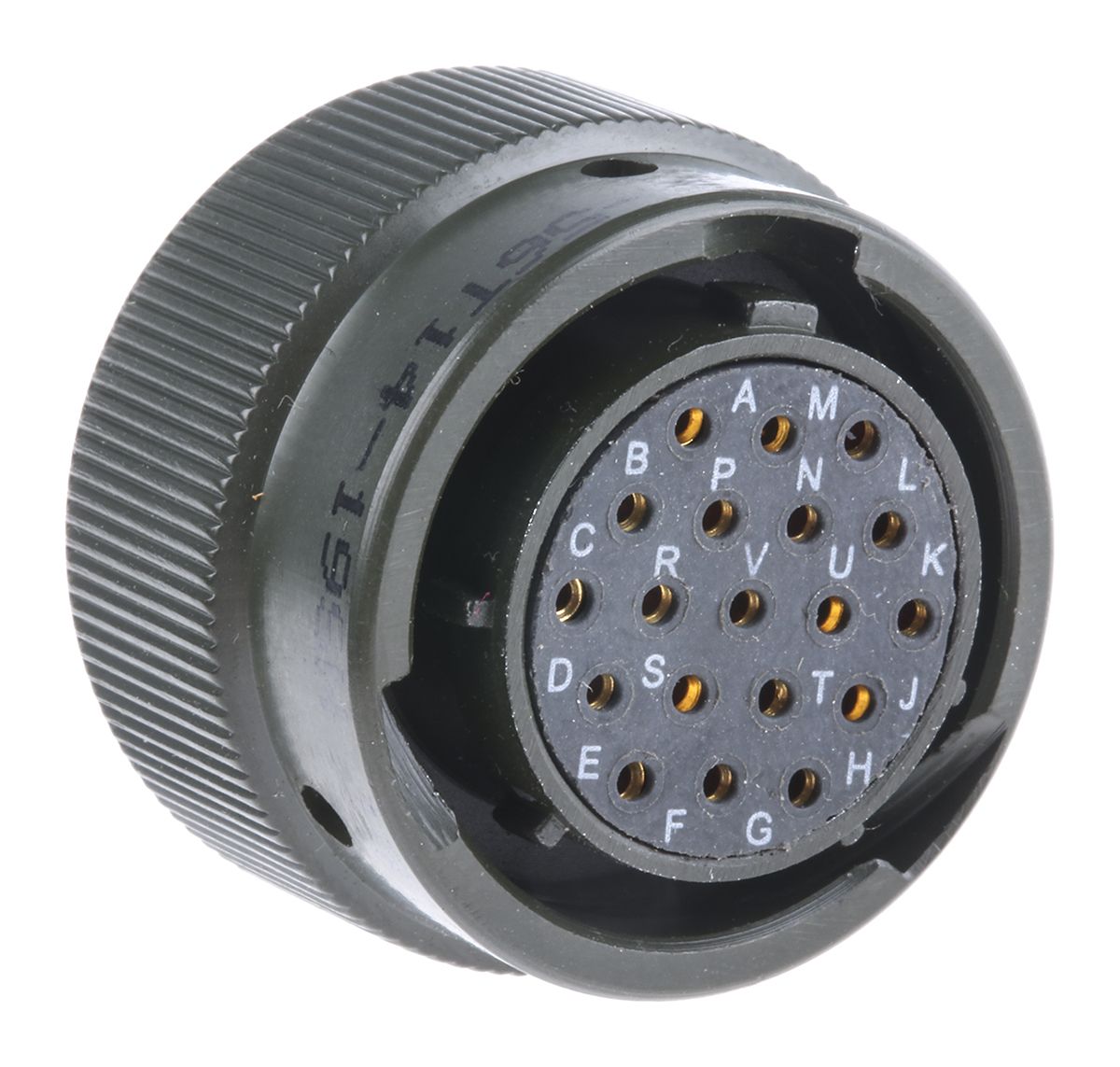 62GB-56T14-19SN | Connecteur cylindrique Mâle, 19 Contacts, Femelle, Amphenol, A souder | RS