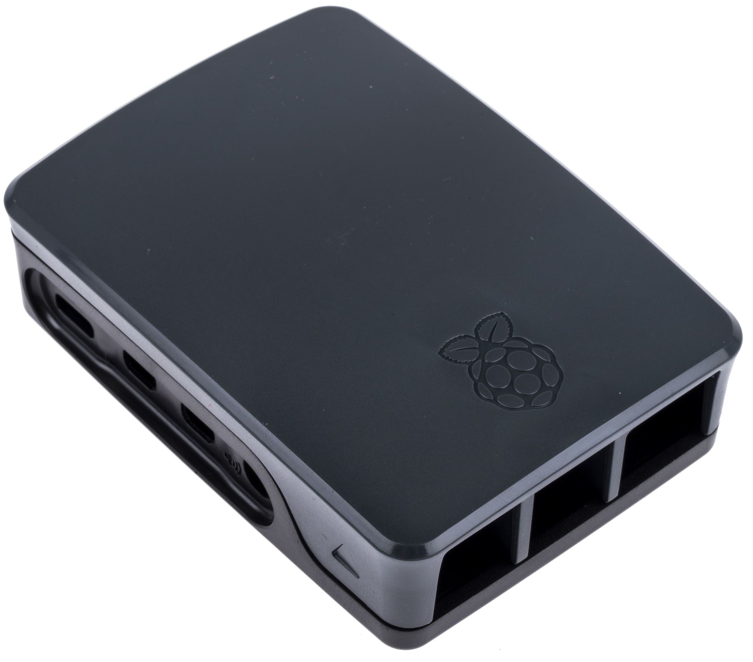 Rpi4 Case Blackgrey Bulk Raspberry Pi Plastic Case For Use With Raspberry Pi 4b In Black 