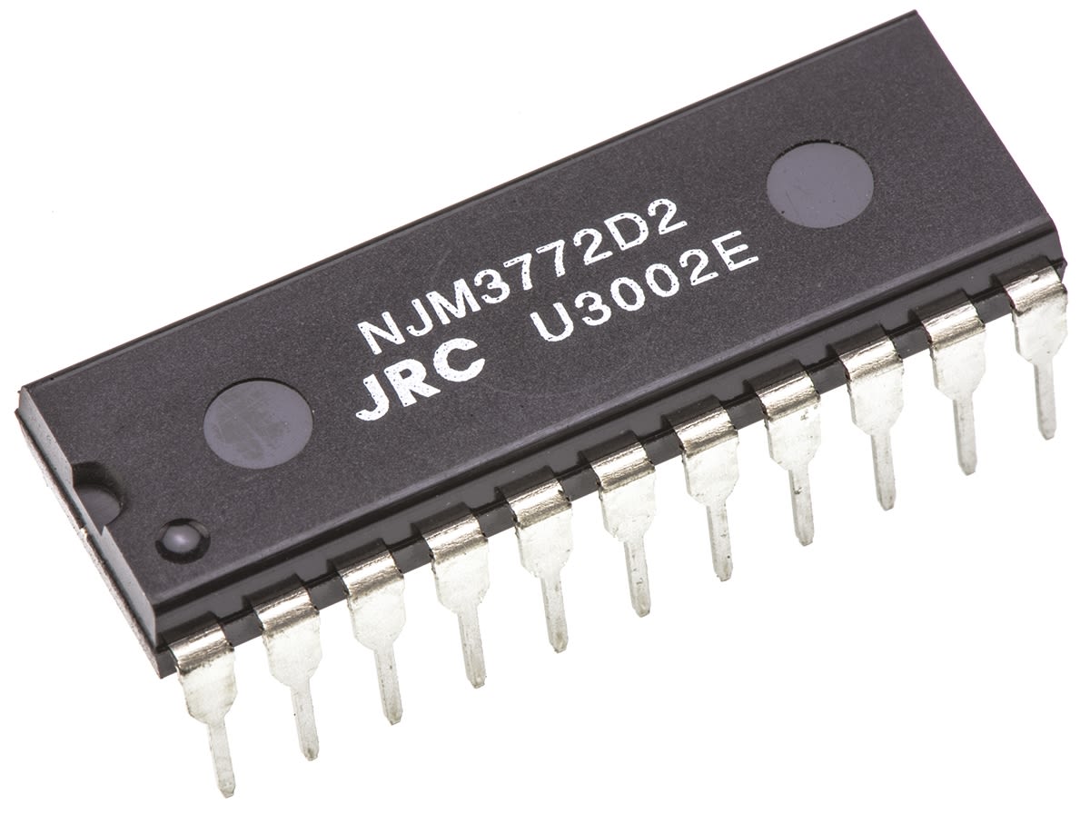 NJM3772D2 | 日清紡マイクロデバイス モータドライバIC, 22-Pin PDIP ステッパ | RS