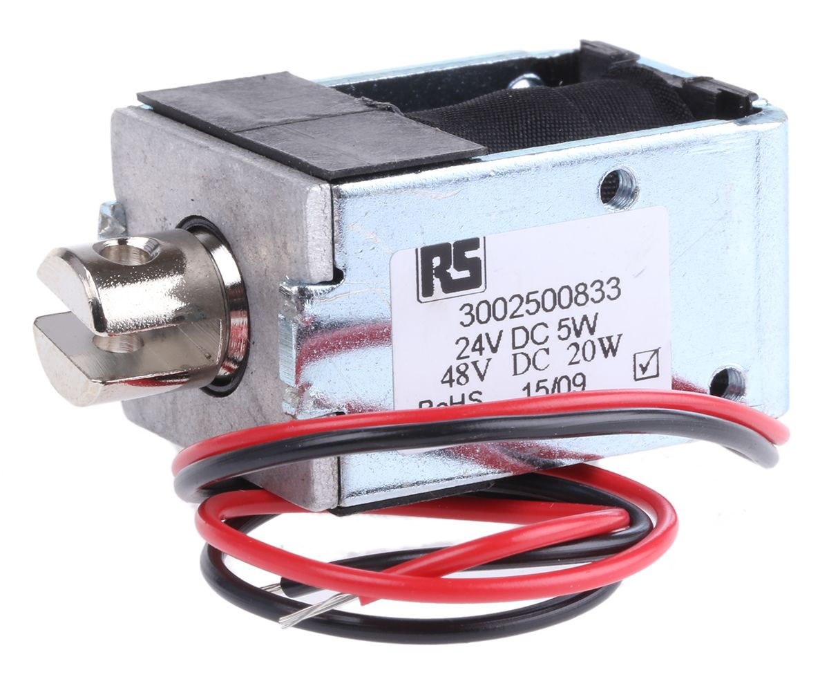 BLP, リニアソレノイド, 68-120-610-720, 24 V | RS