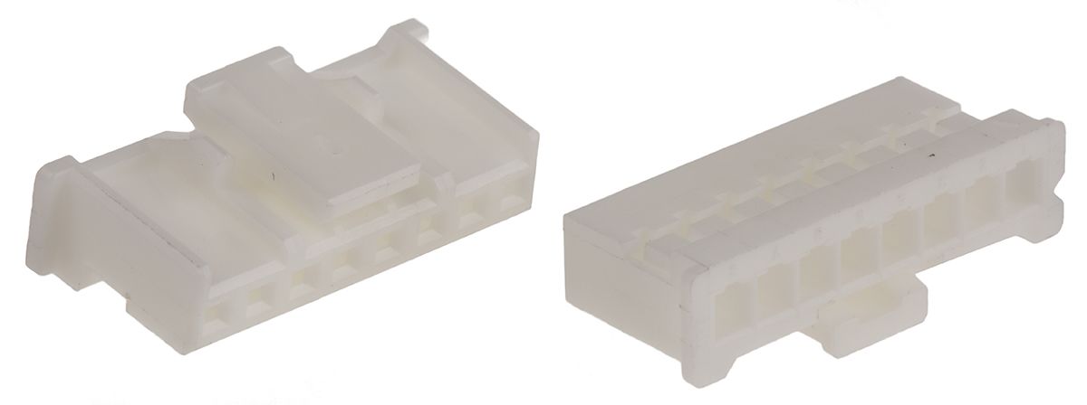 PAP-08V-S | JST, PA Female Connector Housing, 2mm Pitch, 8 Way, 1 Row | RS