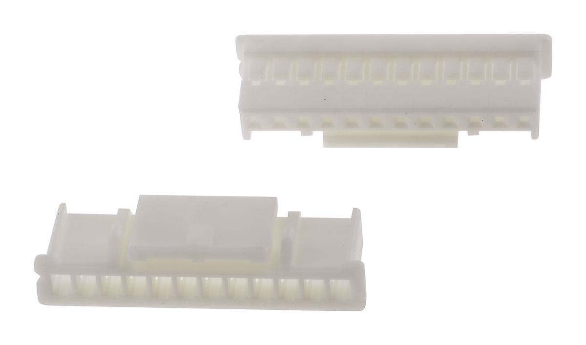 PAP-12V-S | JST, PA Female Connector Housing, 2mm Pitch, 12 Way, 1 Row | RS