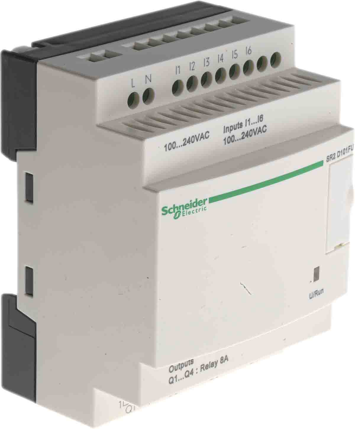 Sr2d101fu Schneider Electric Zelio Logic Logic Module 6 Inputs 4 Outputs Relay Computer 0111