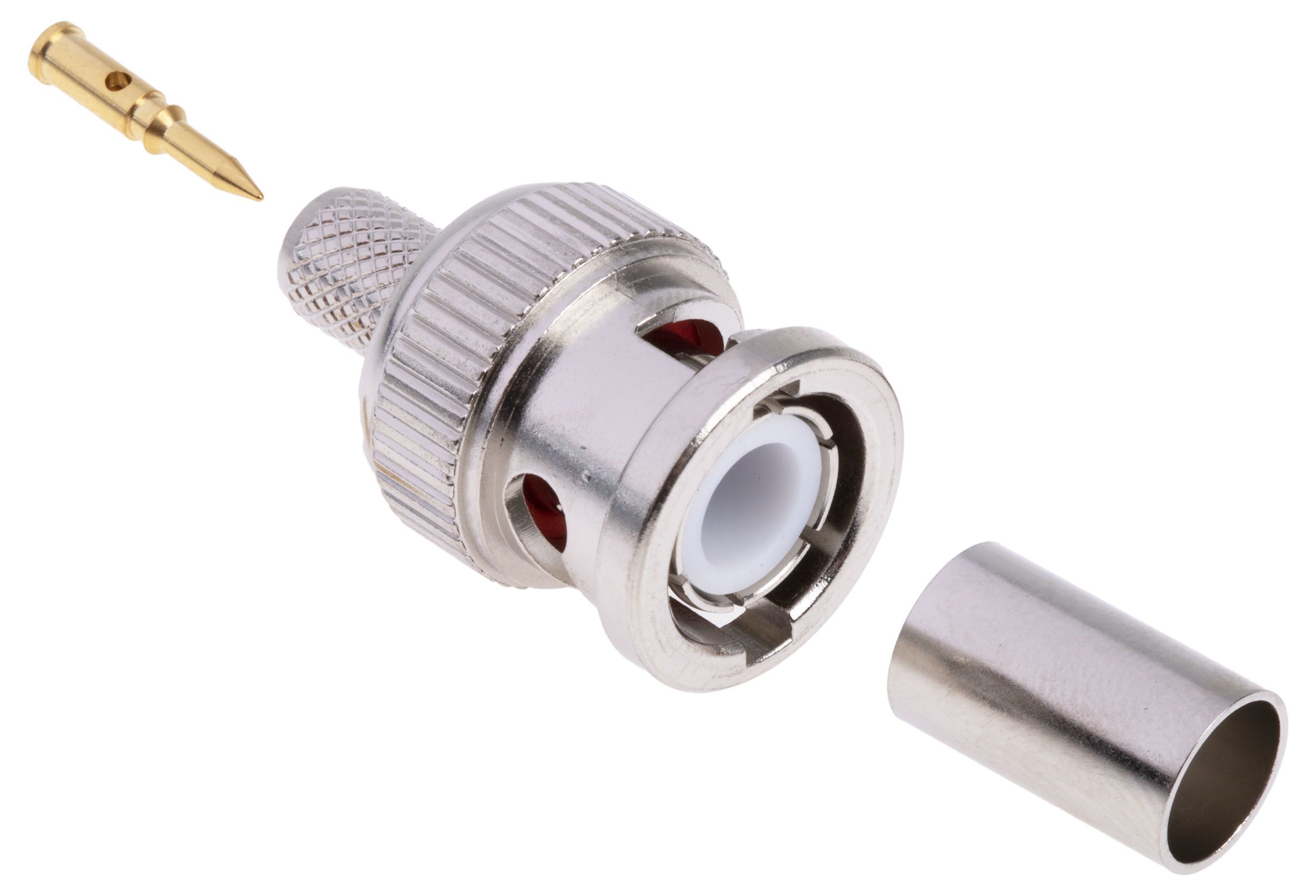 RS PRO Stecker Koaxialsteckverbinder BNC-Steckverbinder, Kabelmontage, Crimp-Anschluss, für RG59 ...