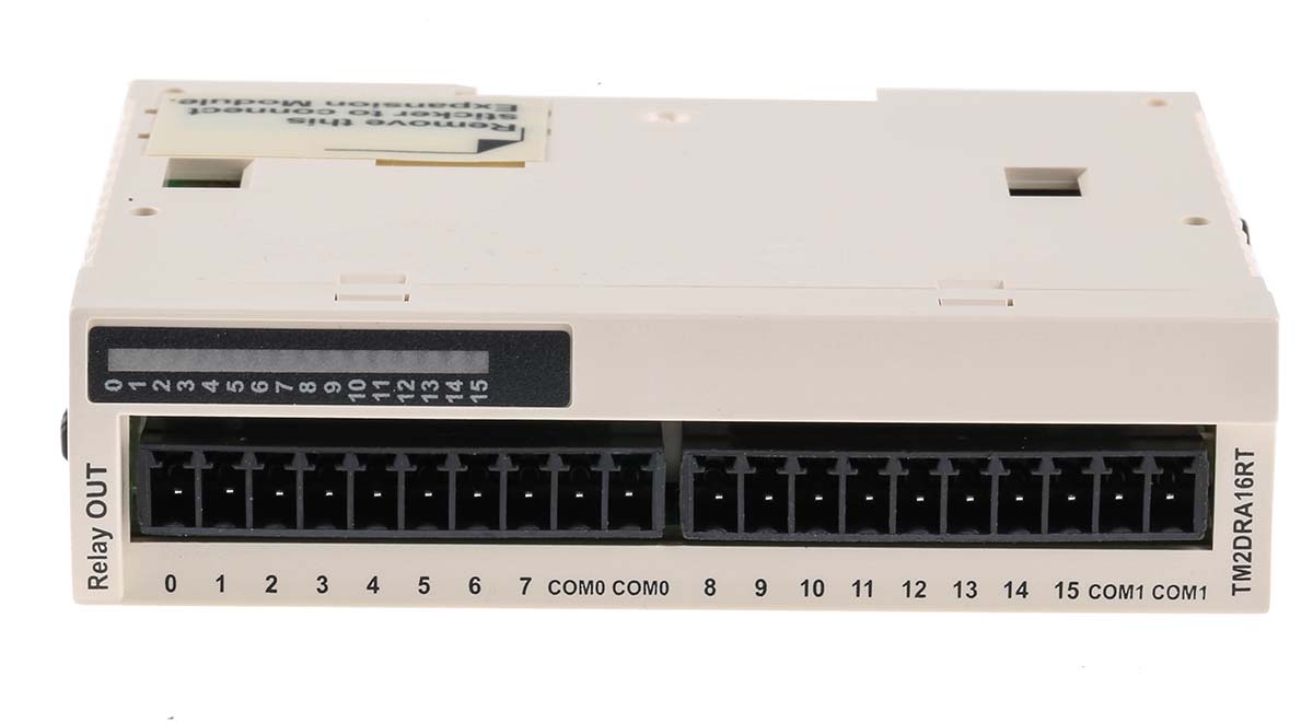 TM2DRA16RT | Schneider Electric Modicon M238, Twido Series PLC I/O Module - 16 Outputs, 230 V ac ...