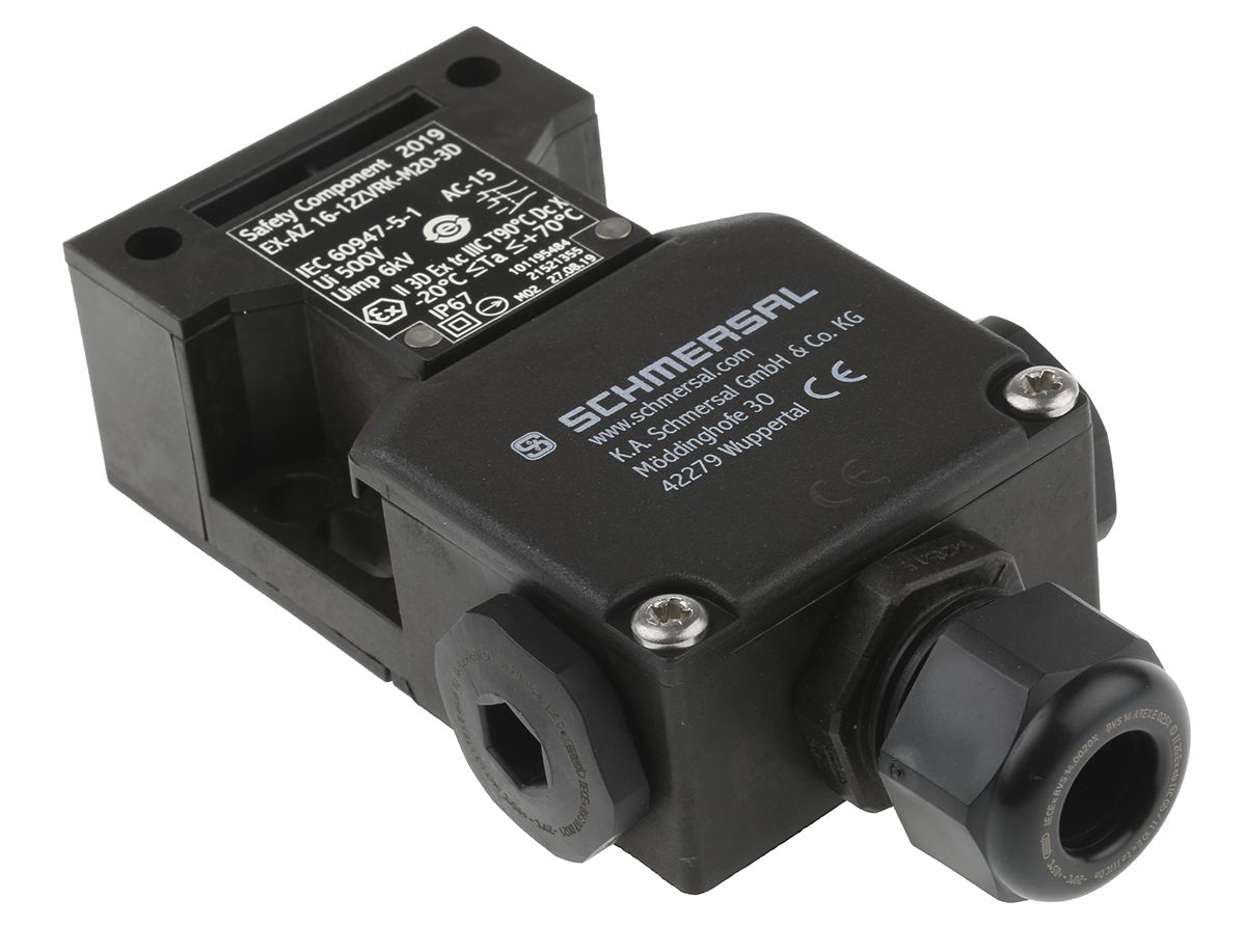 Ex Az16 12zvrk M20 3d Schmersal Atex Ex Az16 Safety Interlock Switch