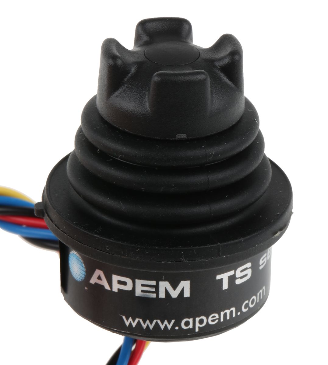 TS-1D1S02A | Apem 2-Axis Joystick Switch Castle, Hall Effect, IP68, IP69K 5V | RS