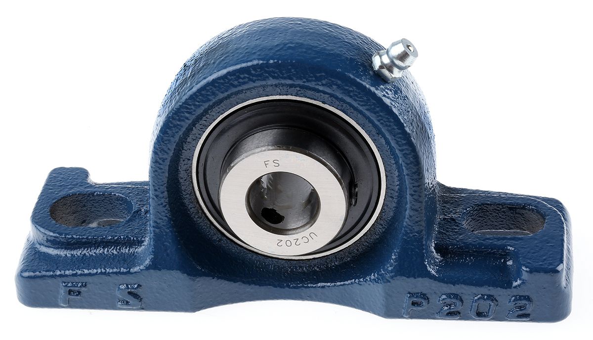 RS PRO Pillow Block Bearing -, 15mm ID | RS