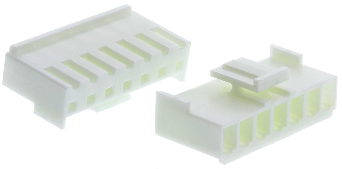 VHR-7N | JST, VH Female Connector Housing, 3.96mm Pitch, 7 Way, 1 Row Side Entry, Top Entry | RS