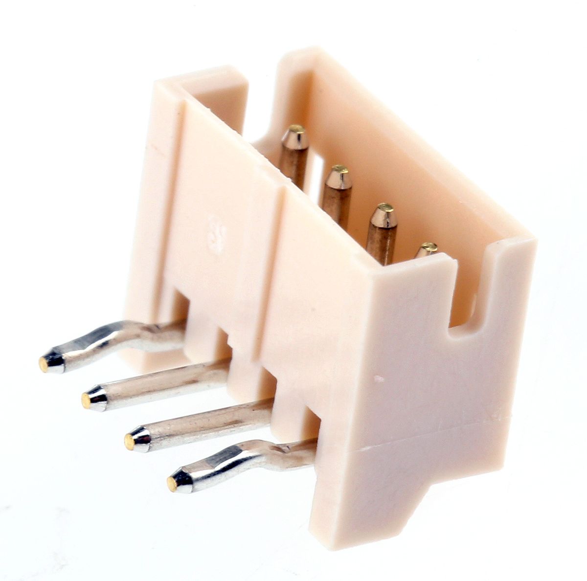 S4b Zr Lf Sn Jst Zh 4 Way 1 Row Side Entry Pcb Header Rs