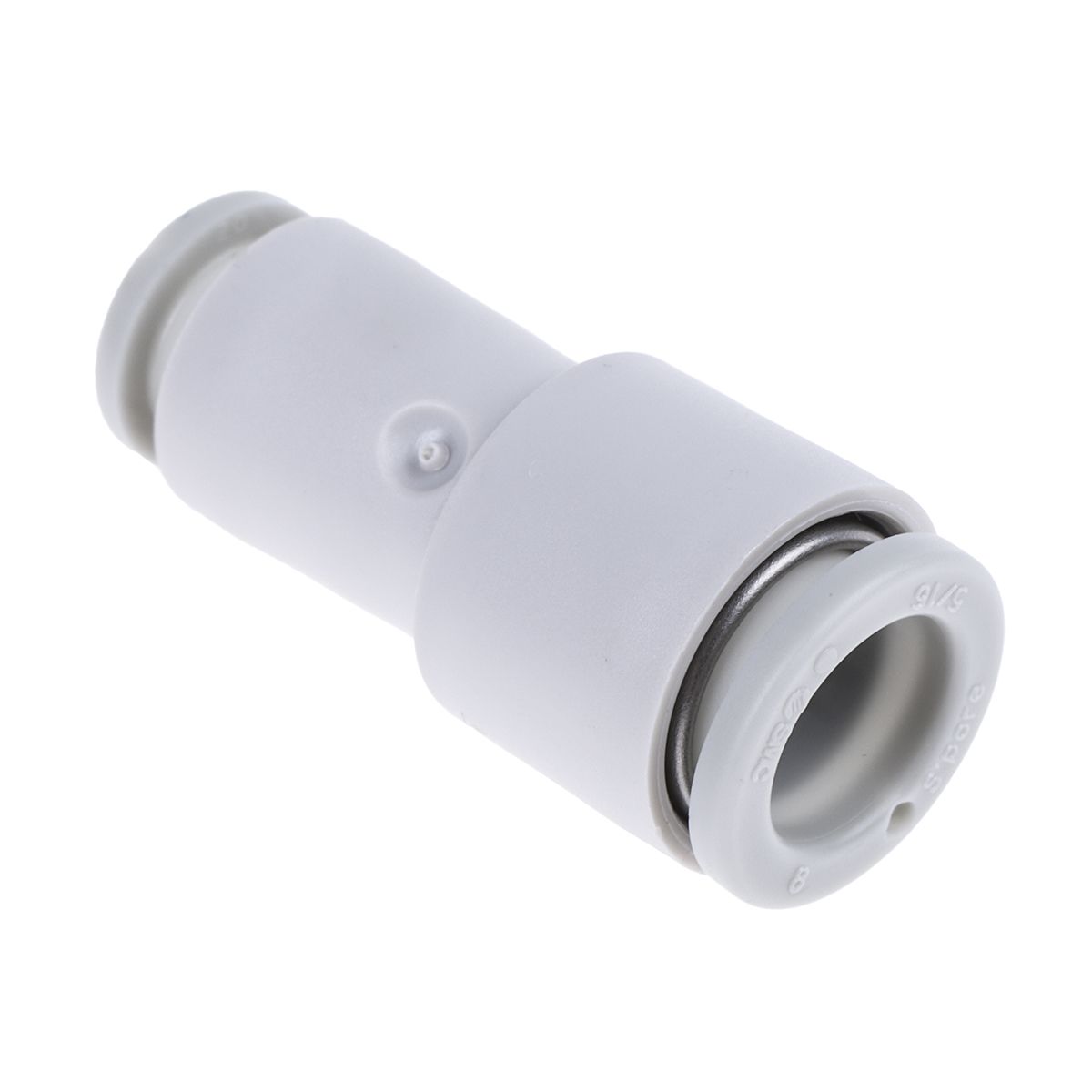 KQ2H06-08A | SMC KQ2 Series Straight Tube-to-Tube Adaptor, Push In 6 mm to Push In 8 mm, Tube-to ...