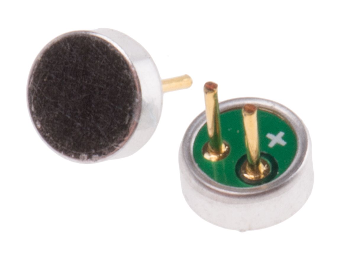 RS PRO Omni-Directional, Through Hole 4mm Microphone Condenser -42dB | RS