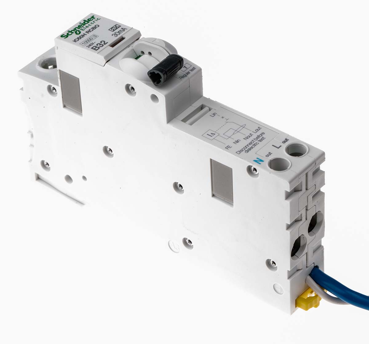 A9D31832 | Schneider Electric RCBO - 1P+N, 32A Current Rating, iC60H ...