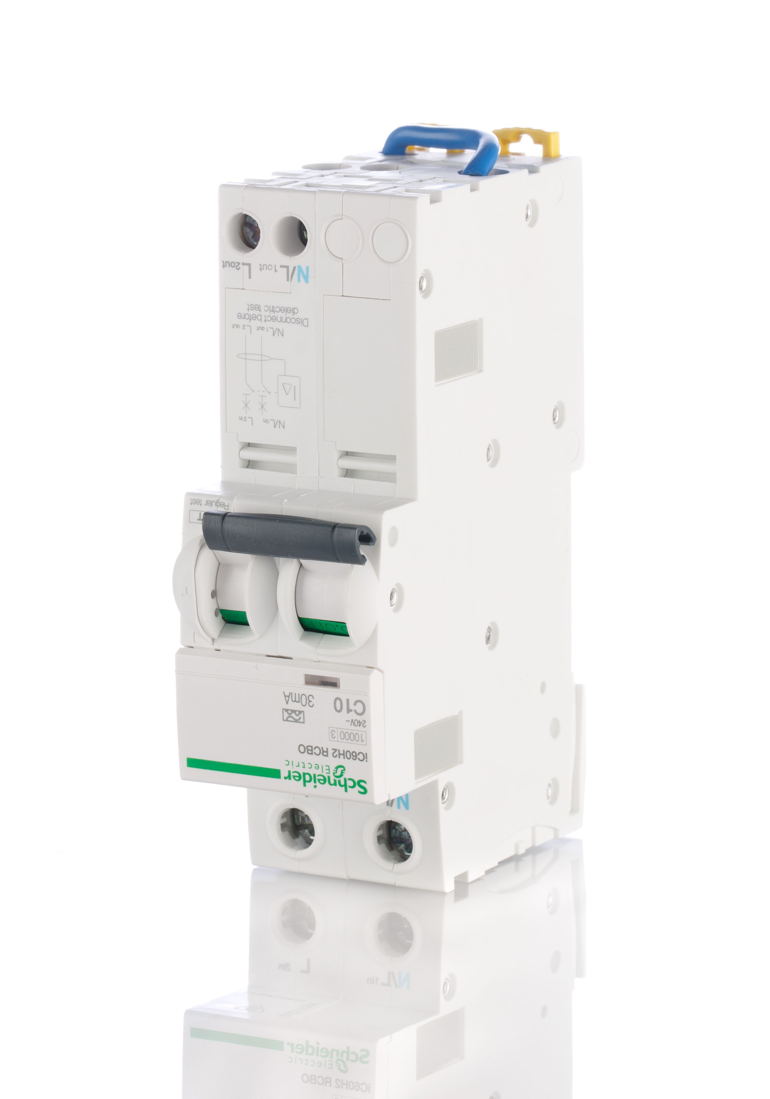 A9D11210 | Schneider Electric RCBO - 2P, 10A Current Rating, iC60H ...