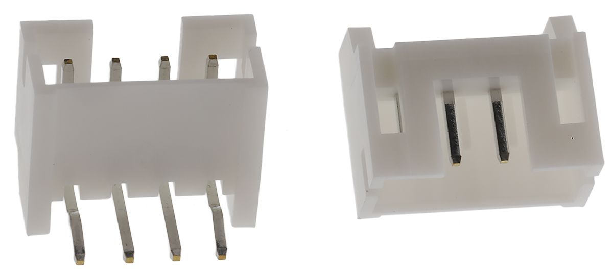 JST 基板接続用ピンヘッダ 4極 2.0mm 1列 S4B-PH-K-S(LF)(SN) | RS