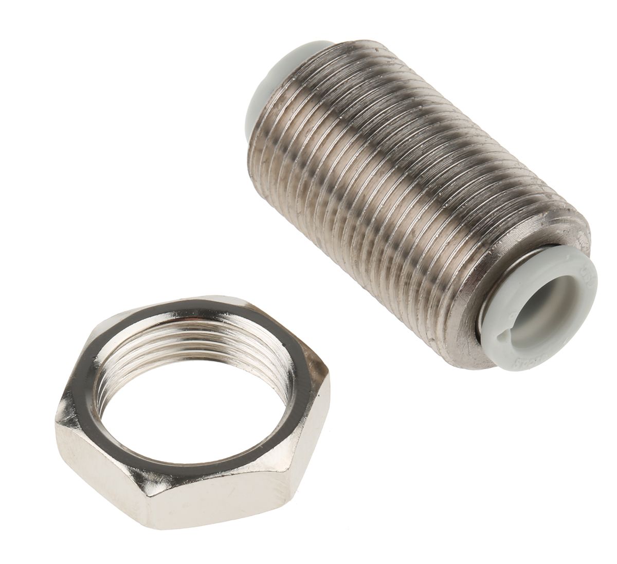 KQ2E06-00N | SMC KQ2 Series Bulkhead Threaded-to-Tube Adaptor, Push In 6 mm to Push In 6 mm ...