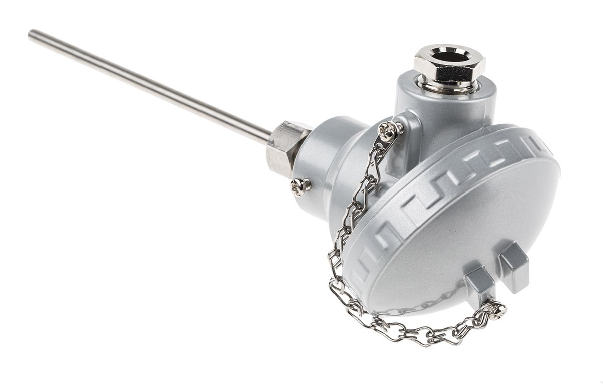 RS PRO PT100 RTD Sensor, 6mm Dia, 150mm Long, 3 Wire, Probe, Class B +450°C Max | RS