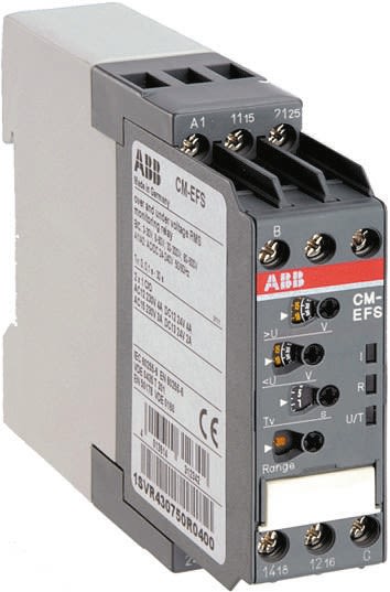 CM-EFS.2 | ABB Voltage Monitoring Relay, 3 → 30V ac/dc, 2NO/2NC | RS
