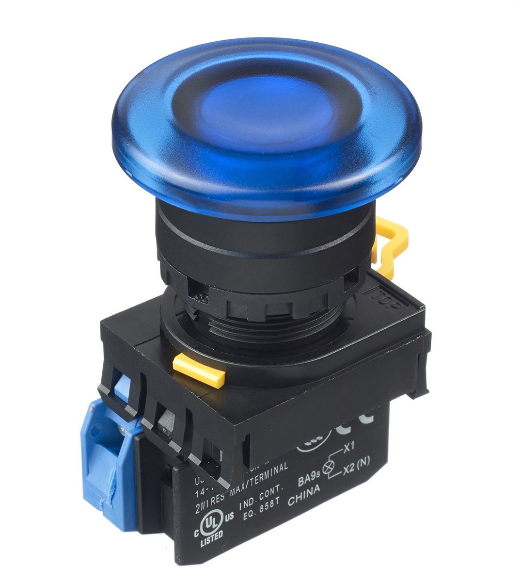 YW1L-A4E10Q4S | Idec YW Series Illuminated Push Button Complete Unit ...
