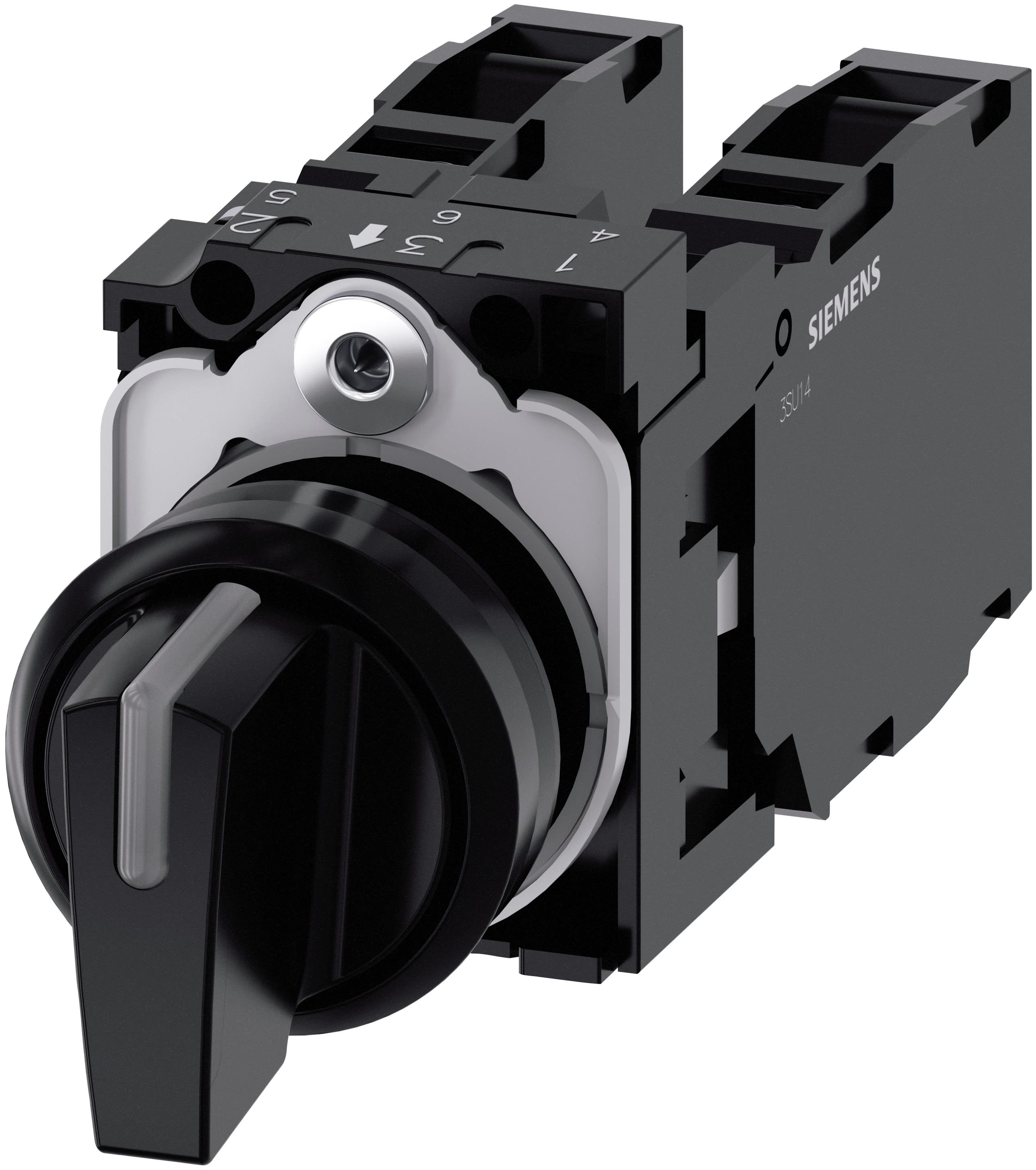 3su1100 2bl10 1na0 Siemens 3 Position Selector Switch Illuminated Rs