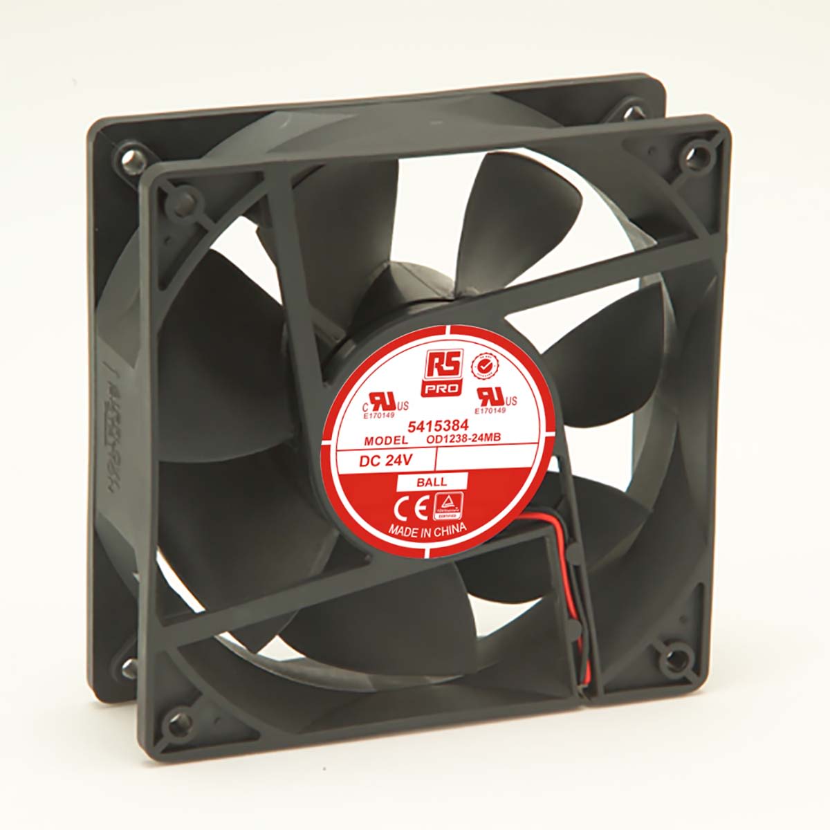 Rs Pro 軸流ファン 電源電圧:24 V Dc Dc 120 X 120 X 38mm Rs