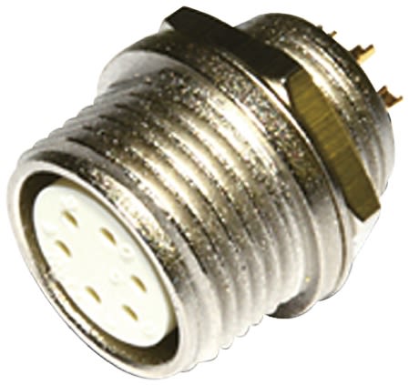 多治見無線電機 丸型コネクタ, 6極, ミニチュア, パネルマウント, ER03-R6F | RS